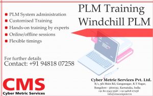 Windchill PLM training course, course certification, career ...